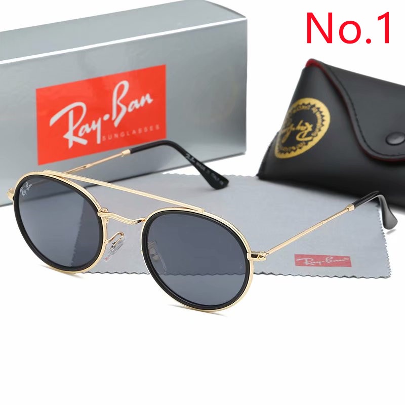 Ray-Ban 7 Óculos Redondos Retrô Masculino E Feminino Coloridos | Shopee ...