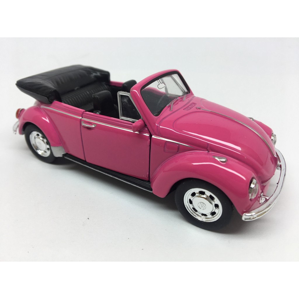 Miniatura Fusca Conversivel Rosa 1962 Classicos | Shopee Brasil