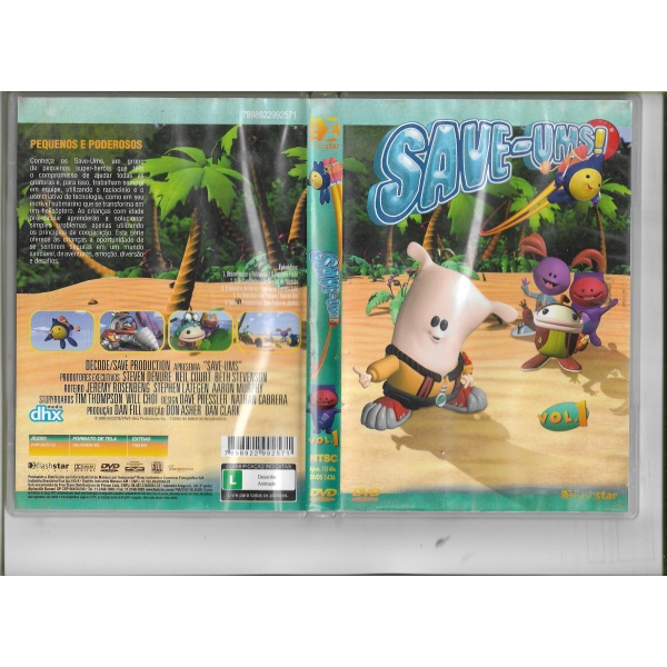 DVD Save-ums Save ums Saveums - Volume 1- Desenho Infantil (ORIGINAL e ...
