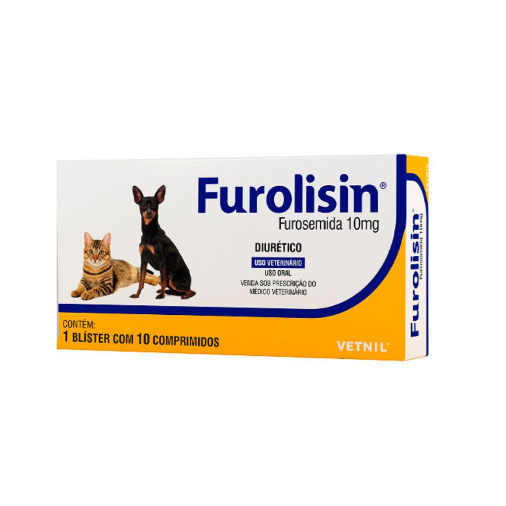 Furolisin 10mg 10 comprimidos | Shopee Brasil