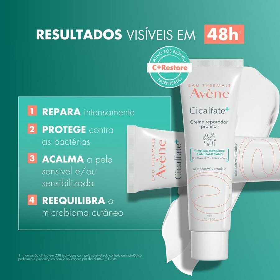 AVENE - CICALFATE CREME REPARADOR PROTETOR 20ML | Shopee Brasil