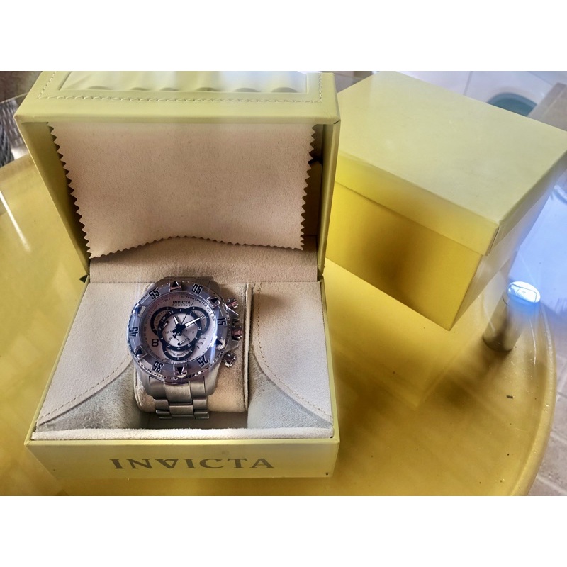 Relógio Invicta Reserve Excursion 5525 Prata | Shopee Brasil