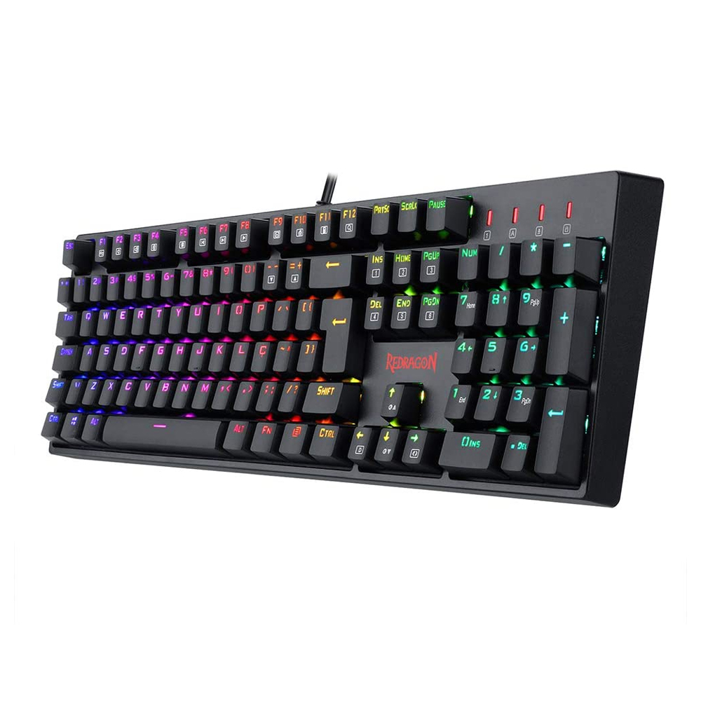 Teclado Gamer Mecânico Optico Amsa Pro Redragon K592 RGB | Shopee Brasil