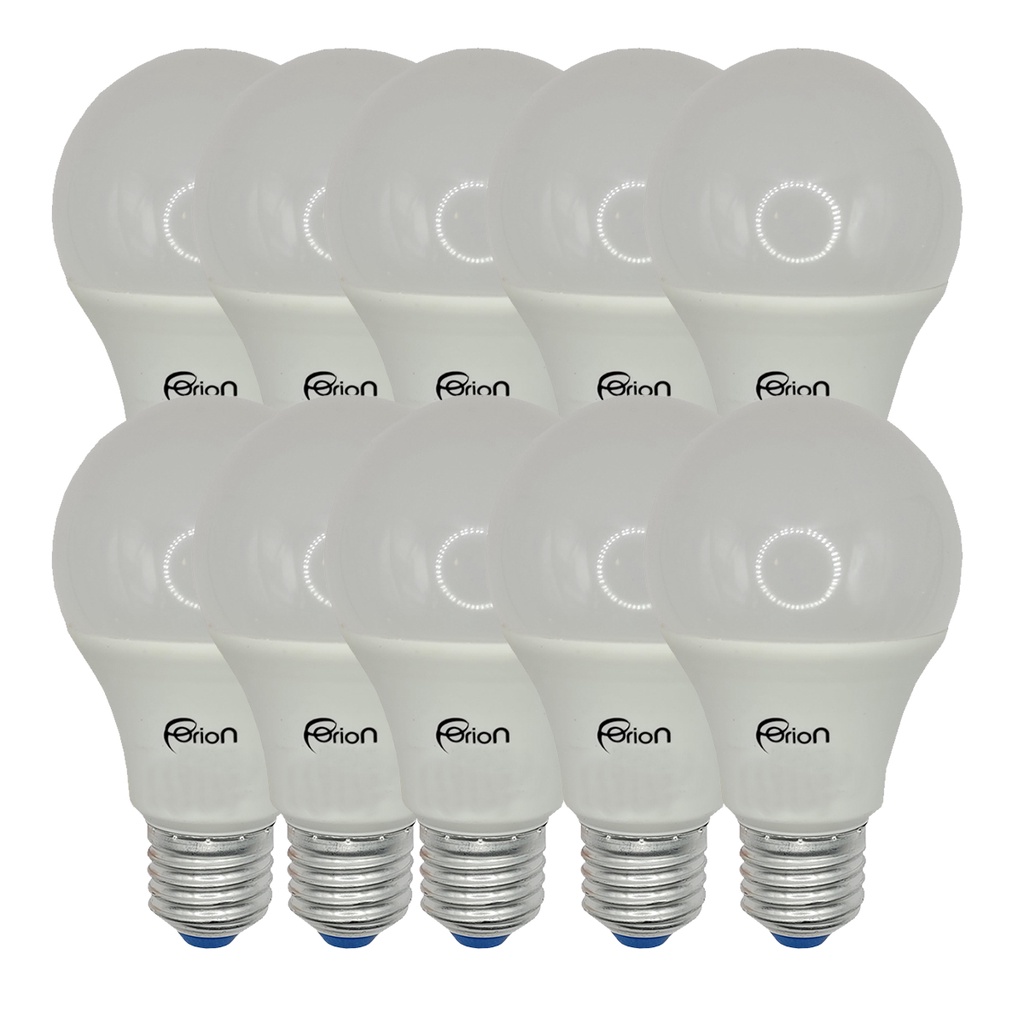 Kit 10 Lâmpadas Bulbo Led 10w Orion A60 Bivolt Branco Quente 3000k - Faz a Boa!