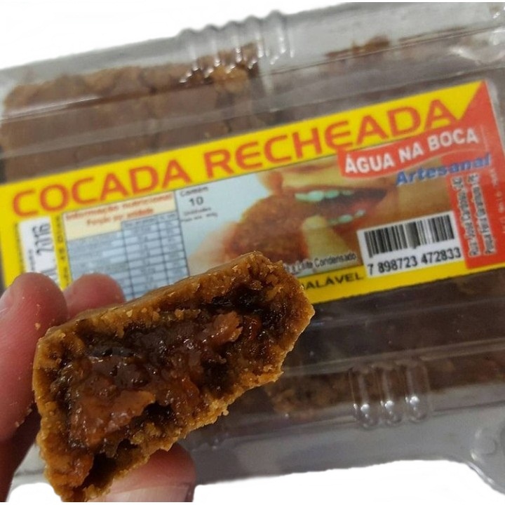 Cocada Moreninha Cremosa 600g Embalagem Com 10 Unidades Promoção No