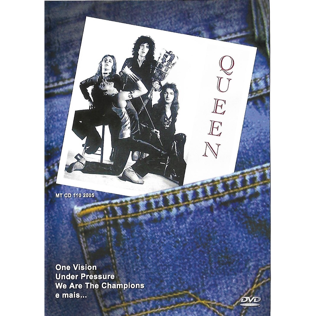 2 DVDS DO QUEEN - ROCK IN RIO e QUEEN - FREDDIE MERCURY | Shopee Brasil
