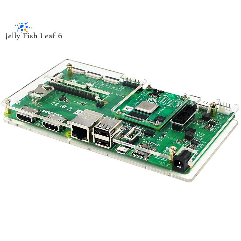 Para Raspberry Pi Cm4 Io Board Acrílico Caso Shell Transparente Para ...
