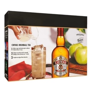 kit especial whisky chivas regal 12 anos 1l , ideal para presente | Shopee Brasil