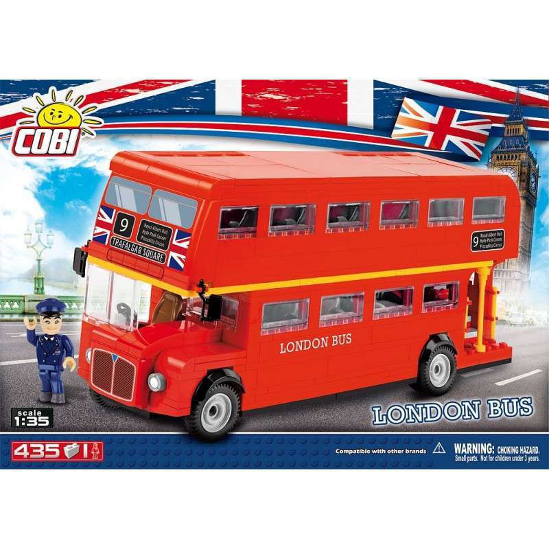 Cobi London bus 1885 - 435+1pcs | Shopee Brasil