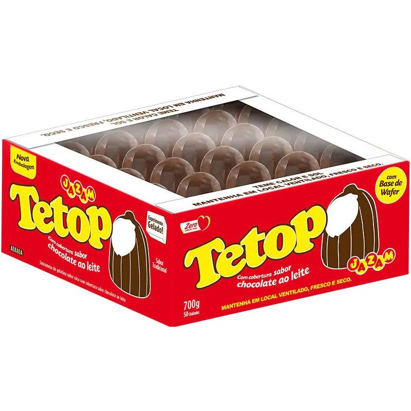 Doce Teta de Nega c/50un Chocolate Jazam Chocomole Atacado Revenda ...