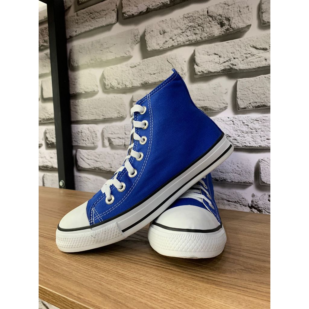 All Star Azul Escuro Cano Alto | atelier-yuwa.ciao.jp