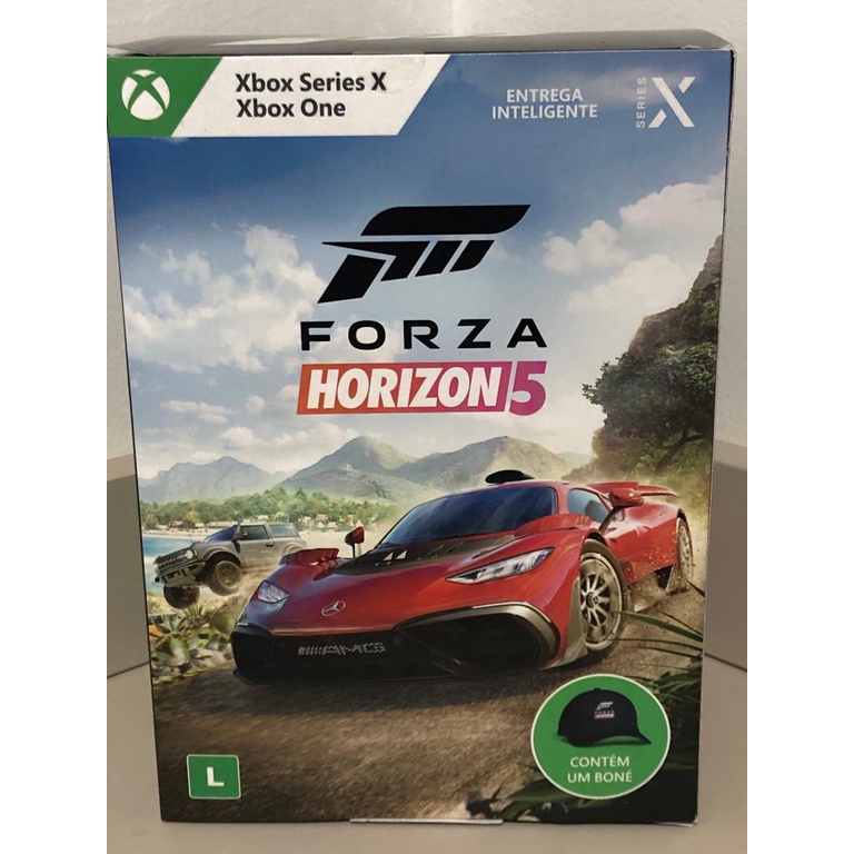 Forza Horizon 5 Xbox One/Series X Mídia Física Edição Limitada com Boné ...