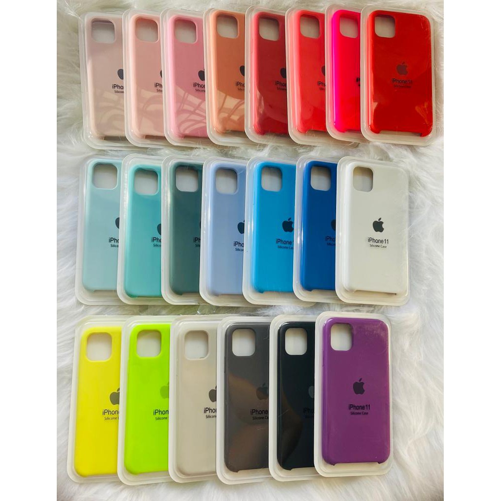 Capa Case Capinha Silicone Aveludado iPhone XS | Shopee Brasil