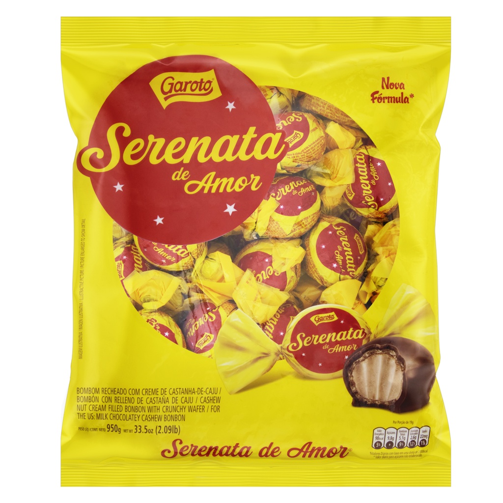 Bombom Serenata De Amor 825g Garoto | Shopee Brasil