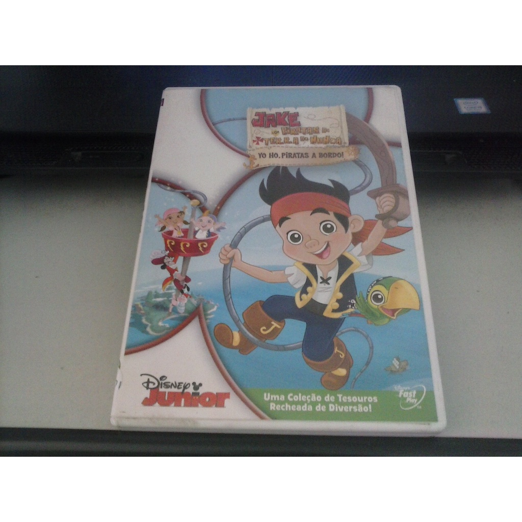 Dvd - Jake E Os Piratas Da Terra Do Nunca - ( 2012 ) | Shopee Brasil