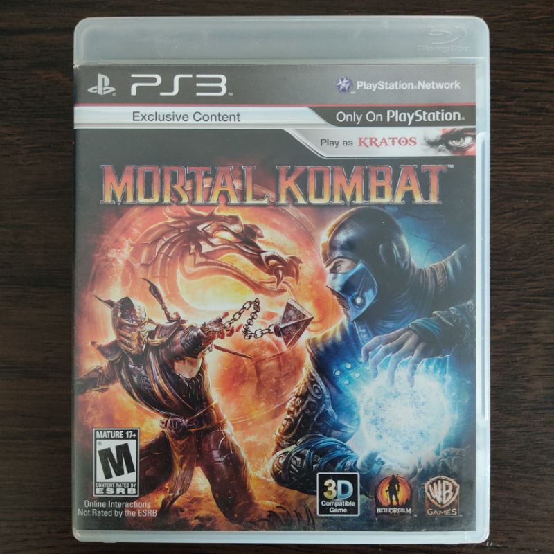 Mortal Kombat 9 PS3 Mídia Física | Shopee Brasil