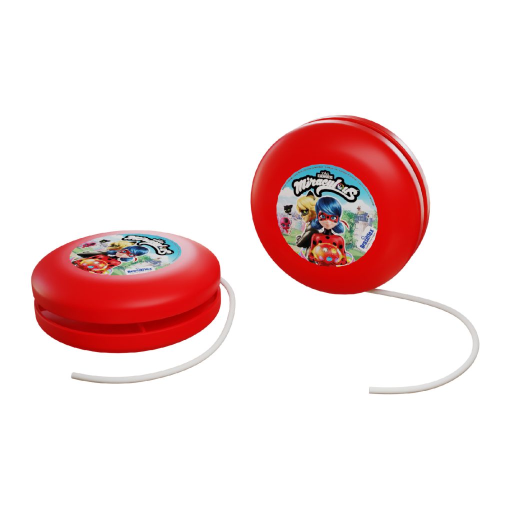 Ioio Miraculous Ladybug Pacote C/6 - Brasilflex | Shopee Brasil