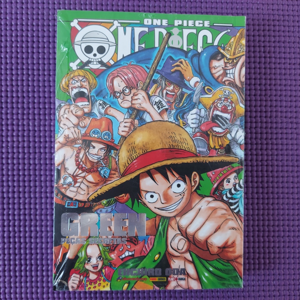 ONE PIECE GREEN PEÇAS SECRETAS NOVO LACRADO MANGÁ PT BR EIICHIRO ODA ...