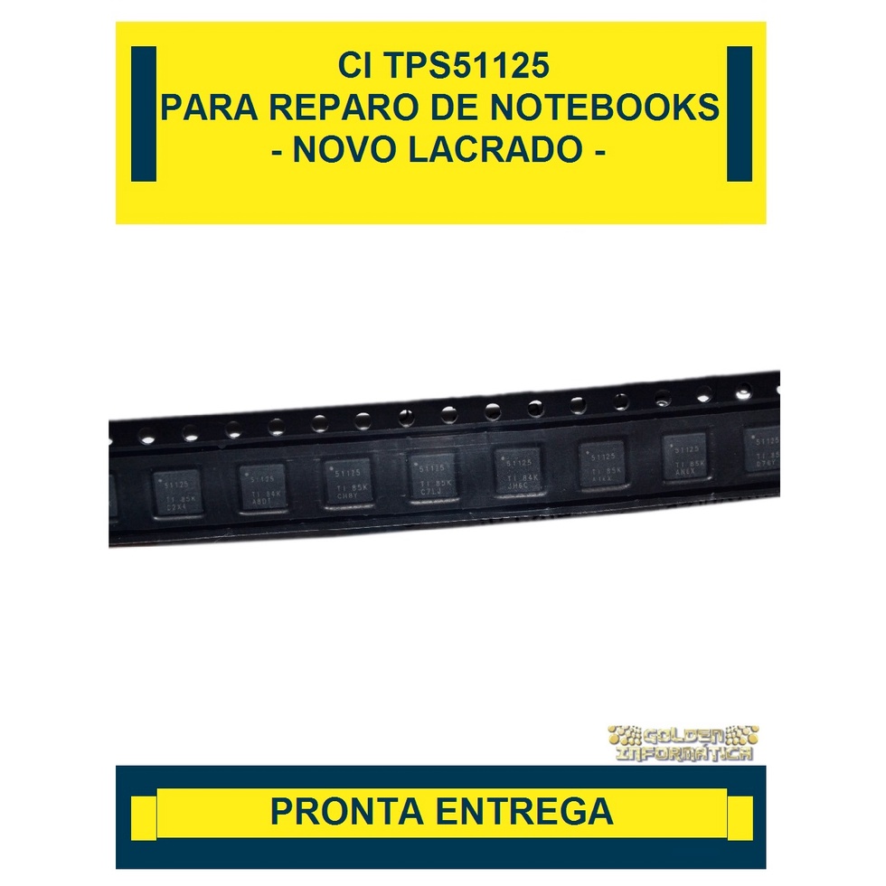 CI Tps51125 51125 Smd Qfn24 Original - Escorrega o Preço