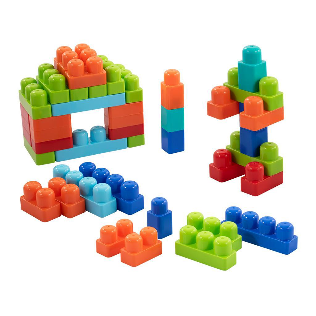 Jogo de Blocos Grandes de Montar 110 Peças Infantil | Shopee Brasil