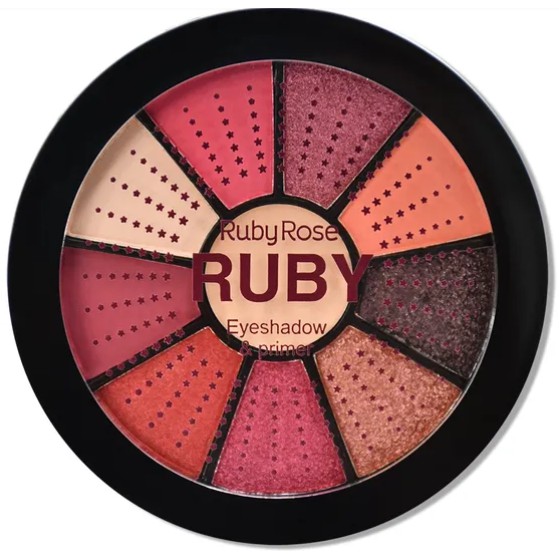 Paleta Ruby Rose 9 Sombras ( cor Rubi) | Shopee Brasil