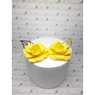 Flores para topo de bolo - Cake Topper - Cores Candy | Shopee Brasil