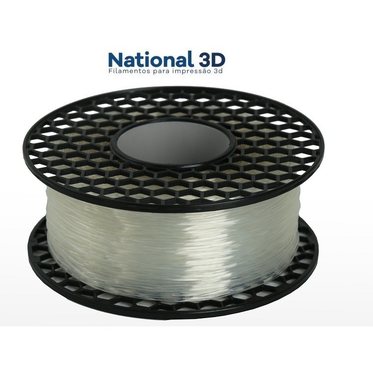 Filamento TPU FLEX SHORE 95A | NATURAL | 1,75mm | 1kg | NATIONAL 3D ...