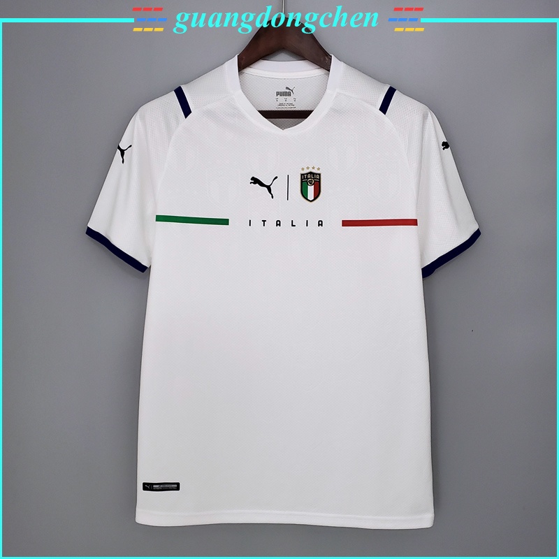Camisa 2021 Branca Itália Futebol II - Escorrega o Preço