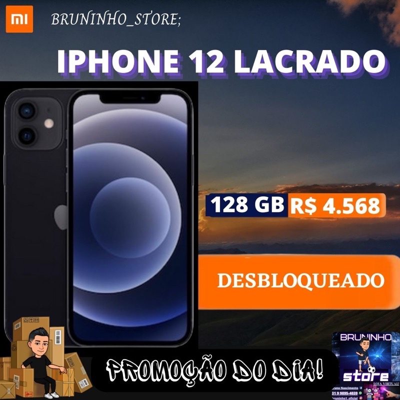 IPhone 12 64Gb 128Gb Original | Shopee Brasil