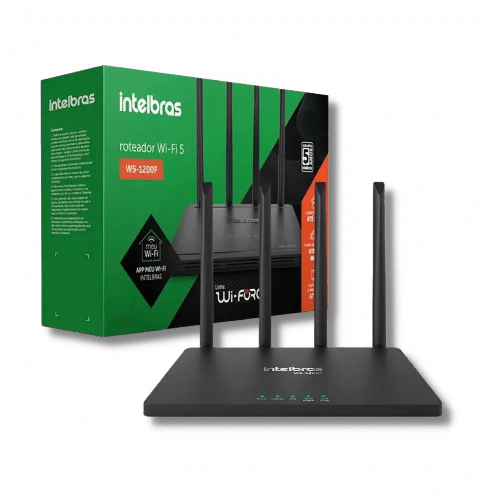 Roteador Wireless Action Rf 1200 Wi-fi 5 Intelbras - Escorrega o Preço