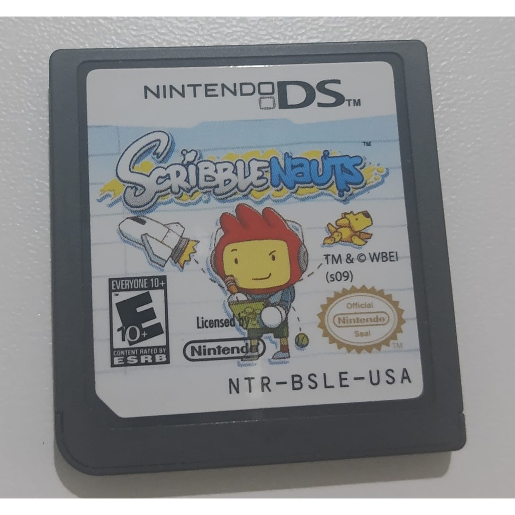 Jogo Scribble Nauts Nitendo Ds Original | Shopee Brasil