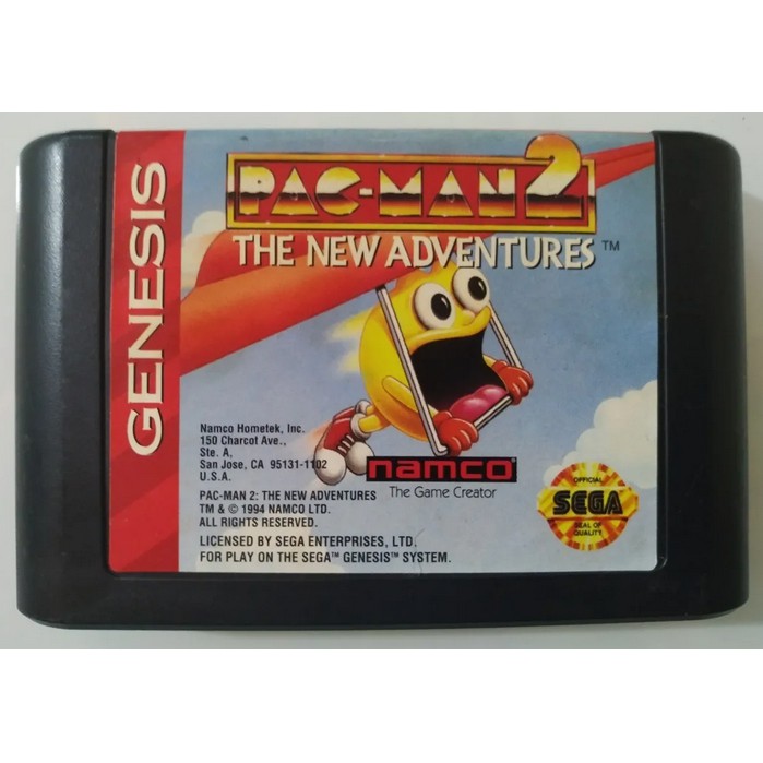 Pac Man 2 The New Adventures Original Mega Drive | Shopee Brasil