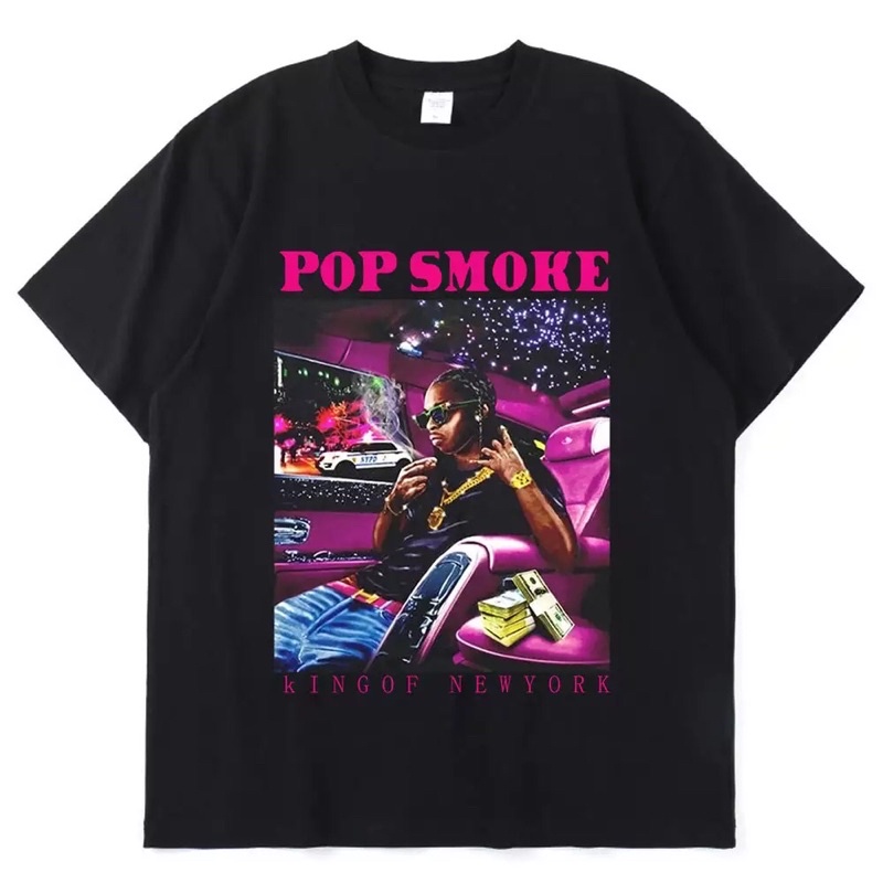 Camisa T Shirt VLONE Pop Smoke TrapStar - Escorrega o Preço