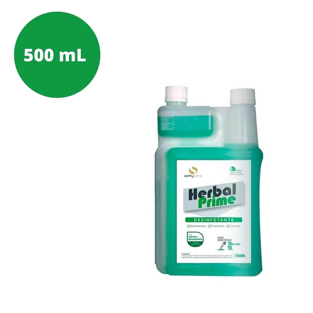Desinfetante Herbal Prime Sanithy Prime 500 mL | Shopee Brasil