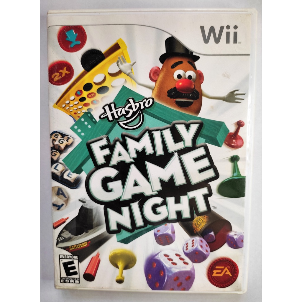 Hasbro Family Game Night Nintendo Wii - Escorrega o Preço