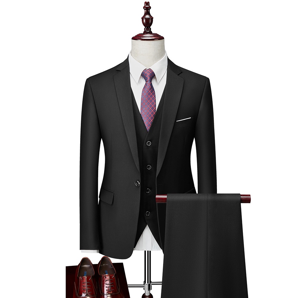 Ternos Masculinos Casamento Formal Casual Coreano Slim Fit Blazer ...