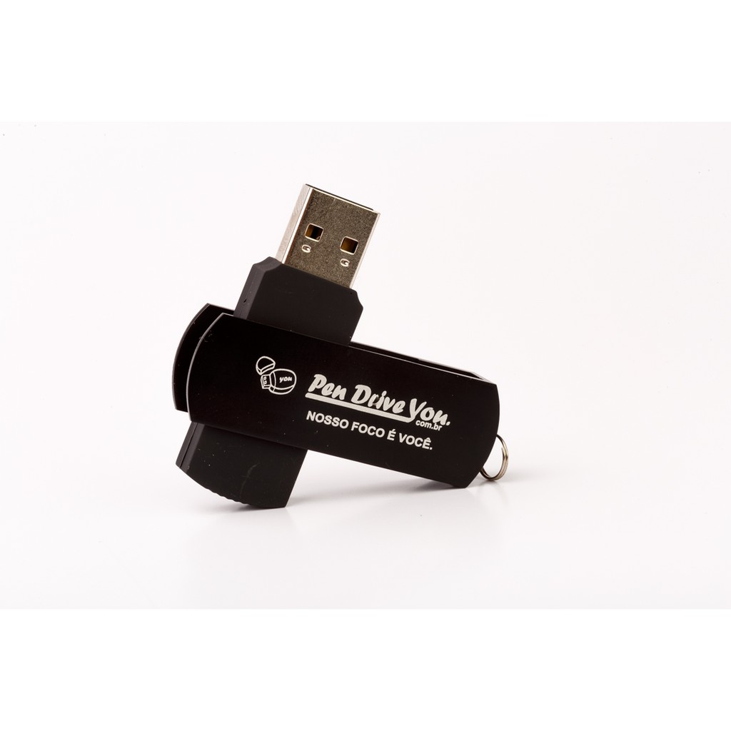 PEN DRIVE PRETO PERSONALIZADO 4GB USB 2.0 | Shopee Brasil