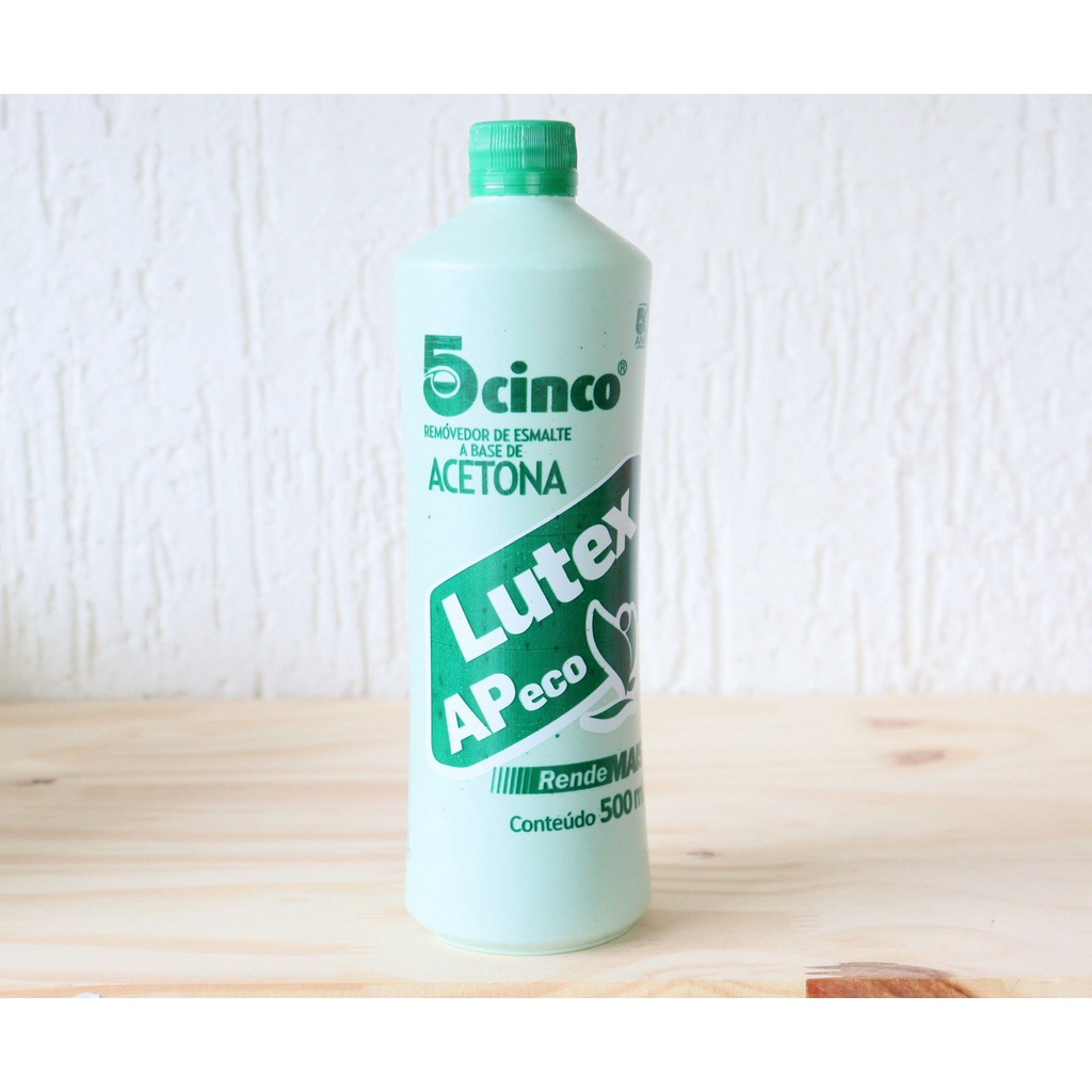 Acetona 5cinco Lutex | Shopee Brasil