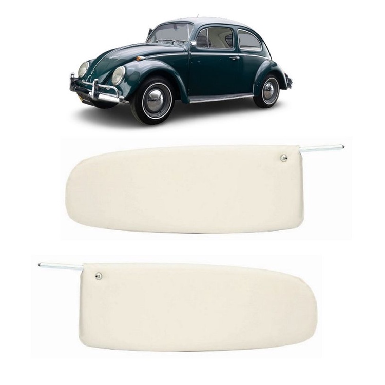 Par Quebra Sol Fusca 59 74 Branco Gelo | Shopee Brasil