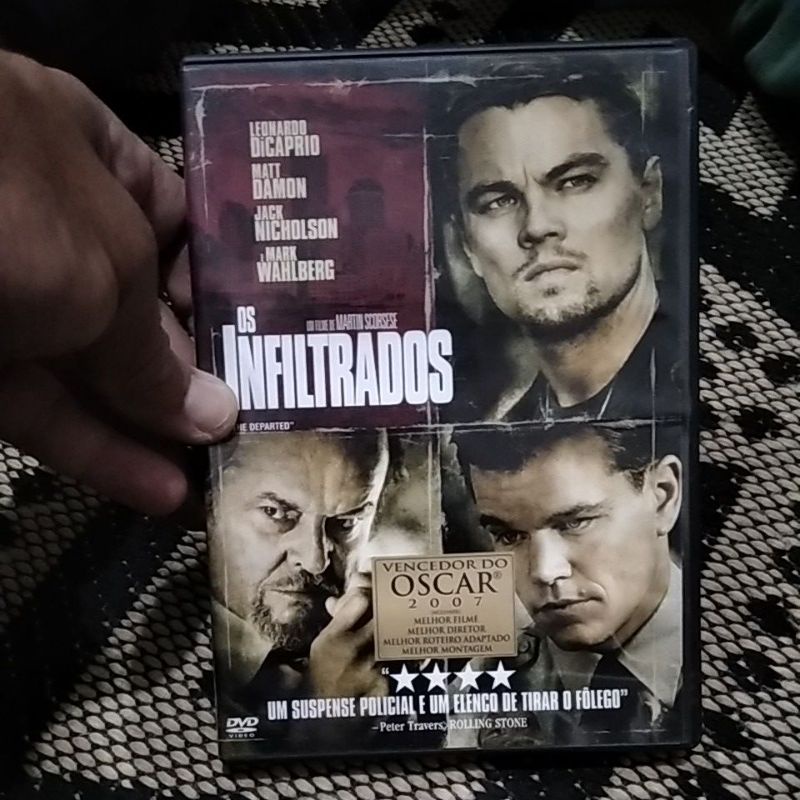 dvd os infiltrados - Leonardo DiCaprio | Shopee Brasil