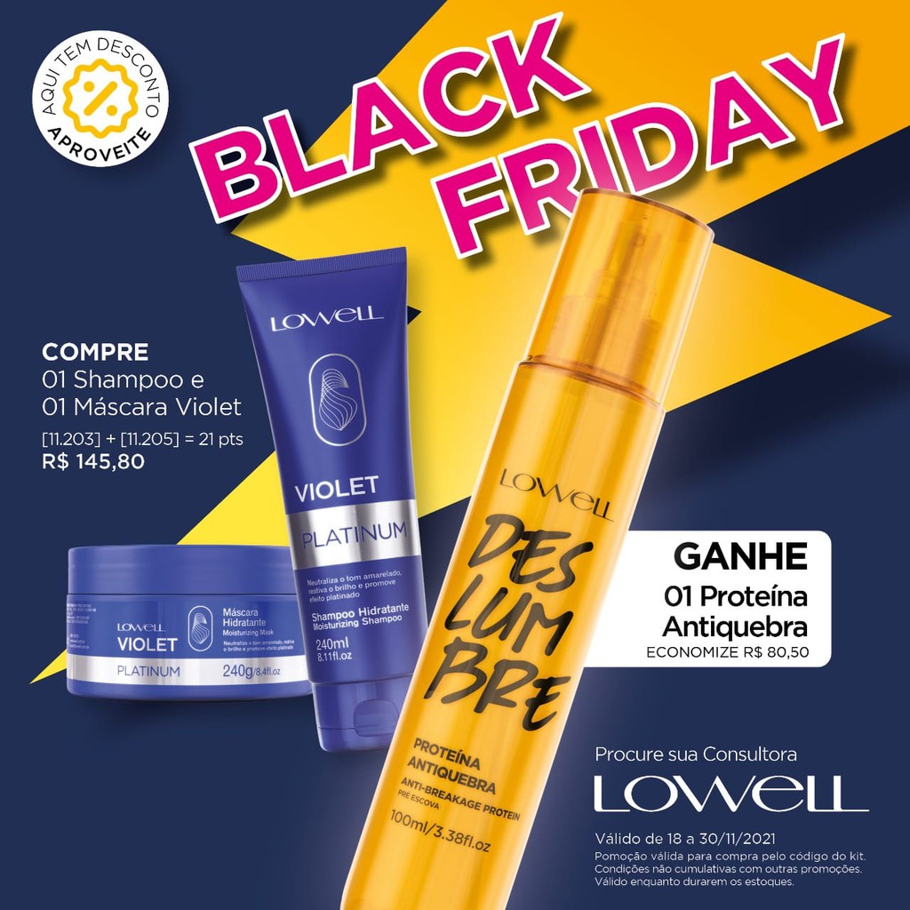 Kit Violet Platinum Especial Balck Friday! | Shopee Brasil