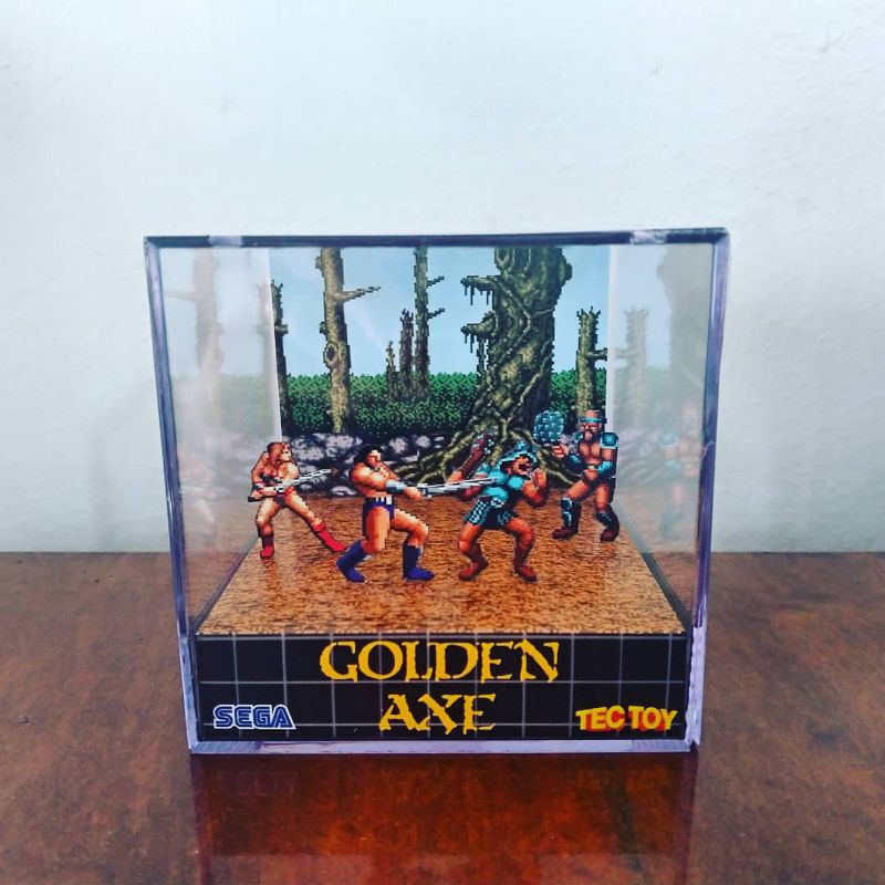 Golden Axe diorama - GeekRama - Mega Drive | Shopee Brasil
