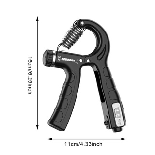 Hand Grip Pro Regulável de 5 kg a 60kg Com Contador de Repetições ...