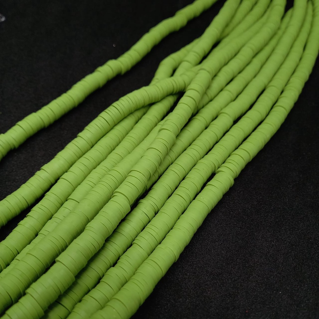 Fio de fimo verde 6mm | Shopee Brasil
