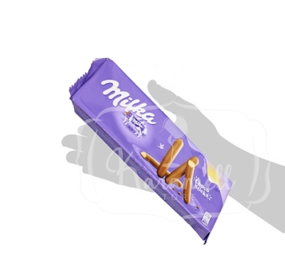 Milka Choco Sticks Lila Stix - Biscoitos Cobertura Chocolate ...