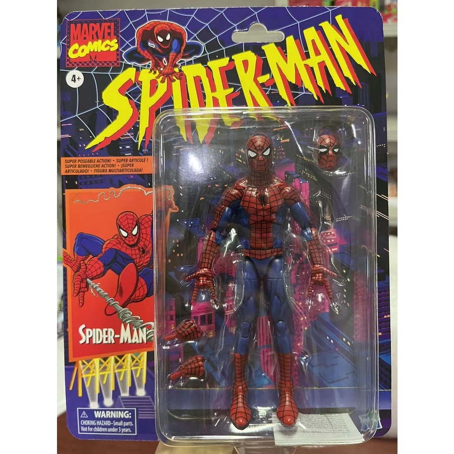 Original Marvel Legends Spideman Venom Loki Deadpool Action Figure ...