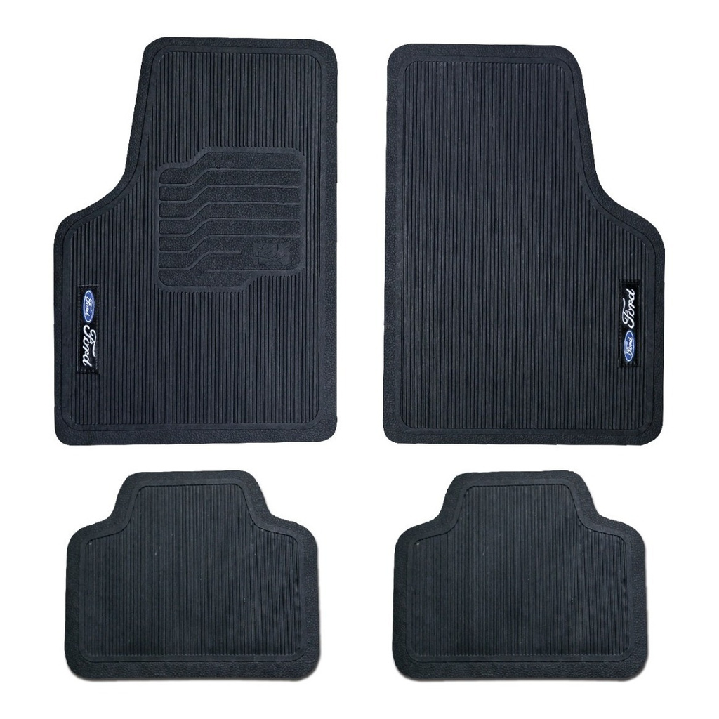 Kit Tapete Emborrachado Focus Fiesta Ford Ka 2003 2004 2005 2006 PVC ...