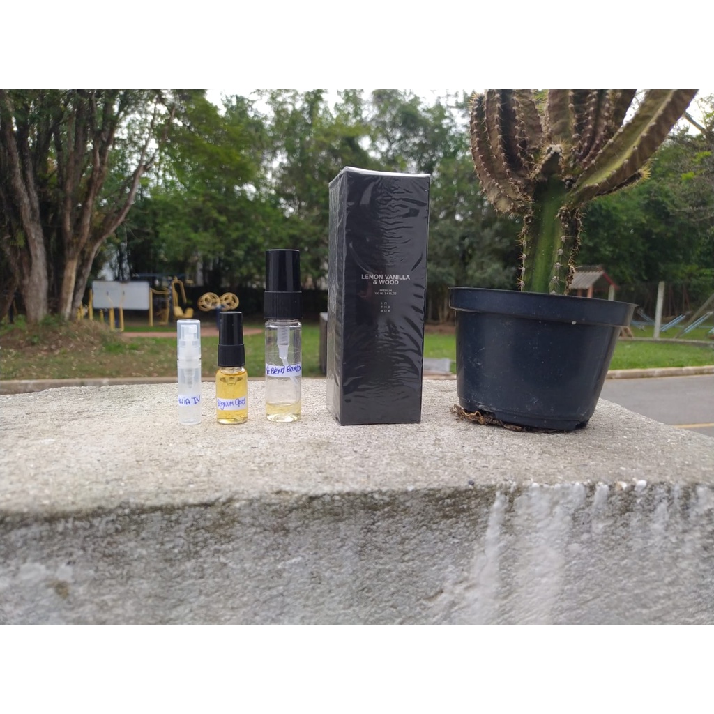 Perfume Lemon Vanilla e Wood In The Box - Escorrega o Preço