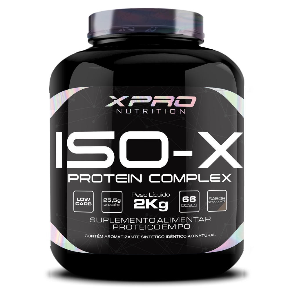 Whey Isolado 2kg Iso-X 900g - X-Pro Nutrition | Shopee Brasil