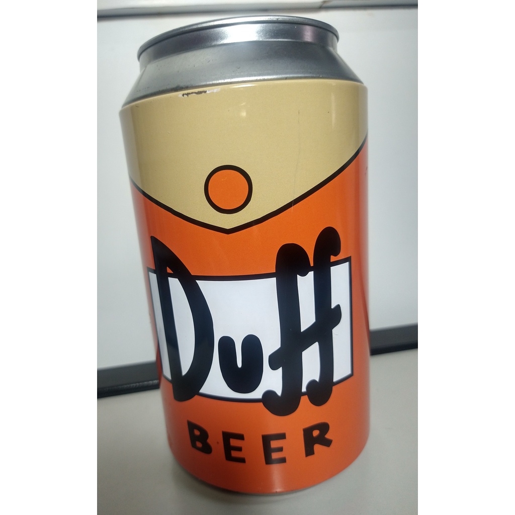 Lata Decorativa Cerveja Duff Grande (Simpsons) | Shopee Brasil